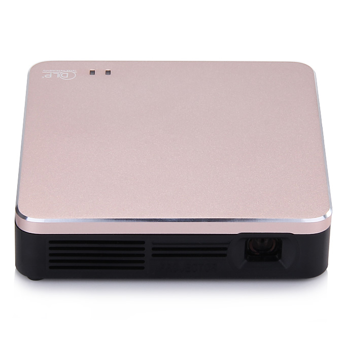 DLP200 DLP Mini Projector Android IOS Tyrant Gold Home Projector HDMI