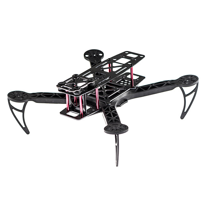 KK260 QAV FPV Frame Kit w/ Expand Board + LED Modules & 5V 2A BEC