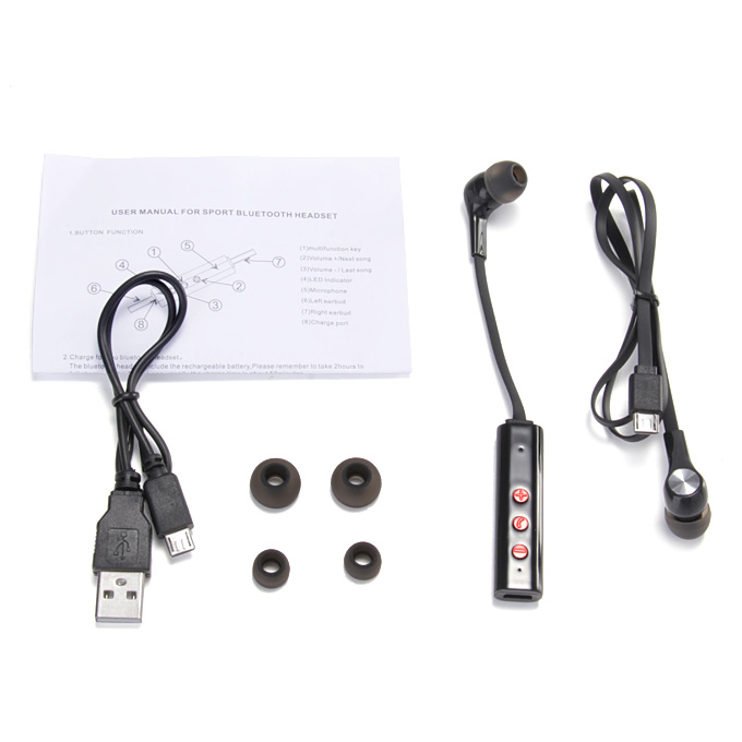 TY-01 Wireless Bluetooth 4.0 Stereo Earphone Fashion Sport Headphone