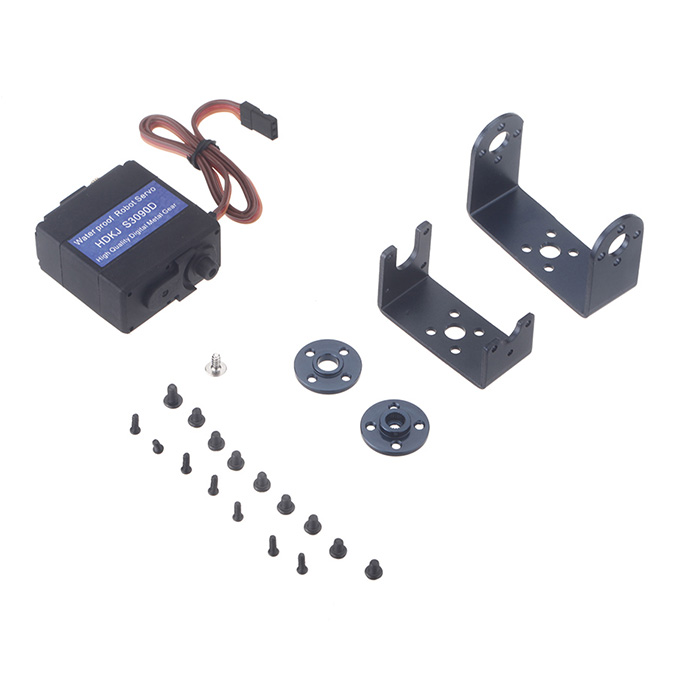 9KG Digital Metal Gear Wide Angle Waterproof Robot Servo Set