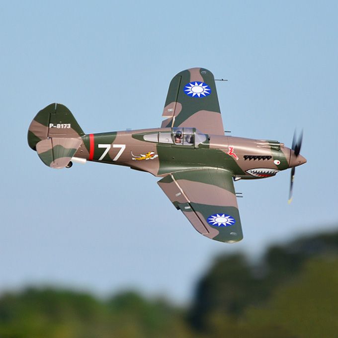FMS P-40B P40B Flying Tigers 1400mm Wingspan Warbird PNP