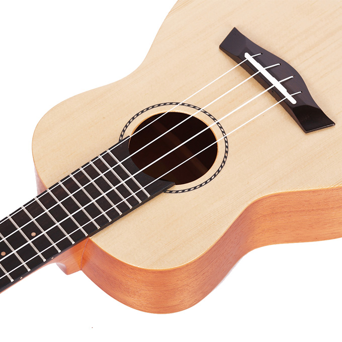 Kaka KUT-26D 26 Inch Mini Ukulele 5A Solid African Mahogany Wood