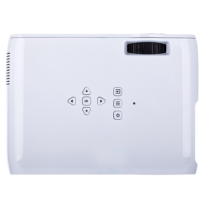 UHAPPY U80 HD Home Projector 800x480 1000LM Multimedia Projector