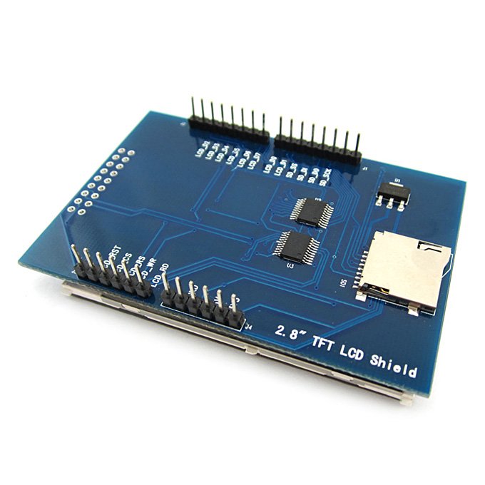 2.8 Inches TFT LCD Touch Screen Shield Expansion Board
