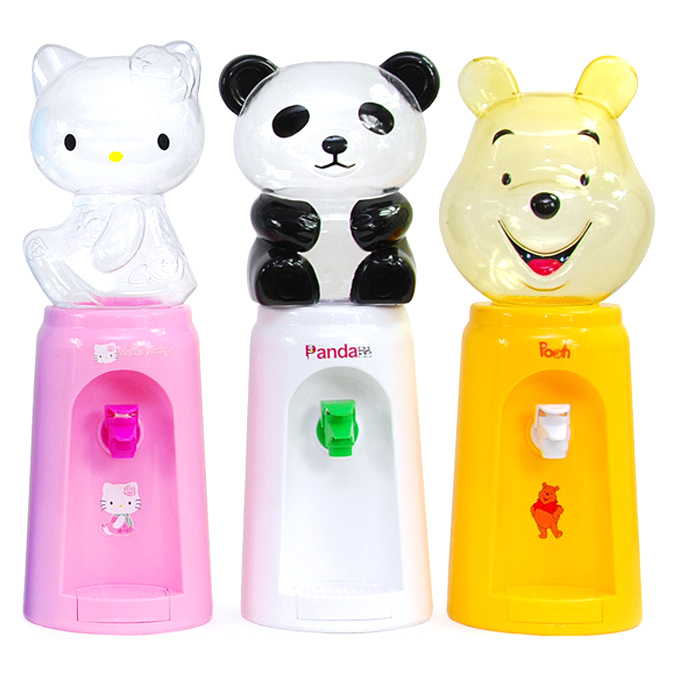 Kids Cartoon Panda Water Machine Mini Water Dispenser