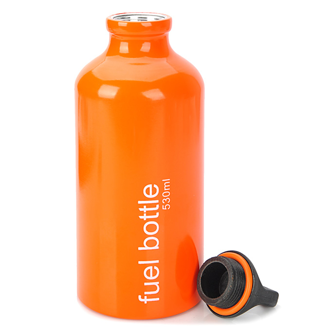 Portable Outdoor Traveling Aluminum Alloy Burner Fuel Bottle 530ml