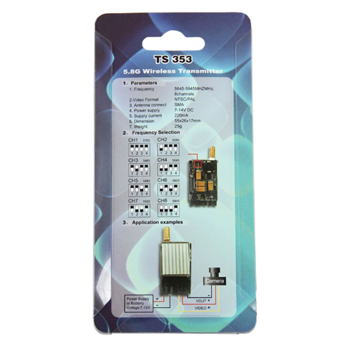 Boscam FPV 5.8G 400mW AV Transmitter Module TS353