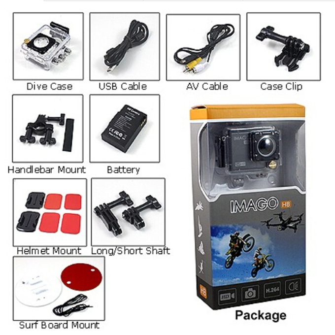 Boscam HD08A FPV 1080p Full HD Sports Camera For RC Multicopter