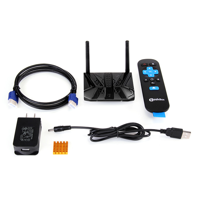 Bundle GeekBox Open Source Cross TV BOX and MiniTV Display