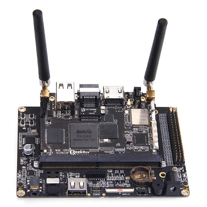 GeekBox Open Source Cross Android & Ubuntu Dual OS 4K RK3368 TV BOX