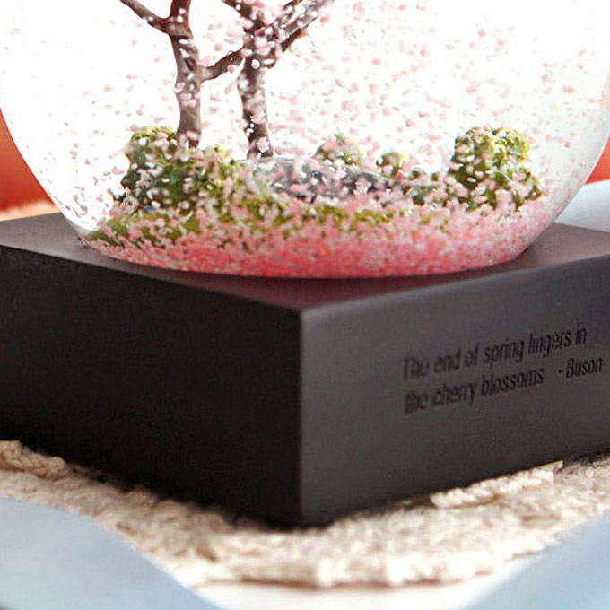 Creative Spring Crystal Ball Snow Globe