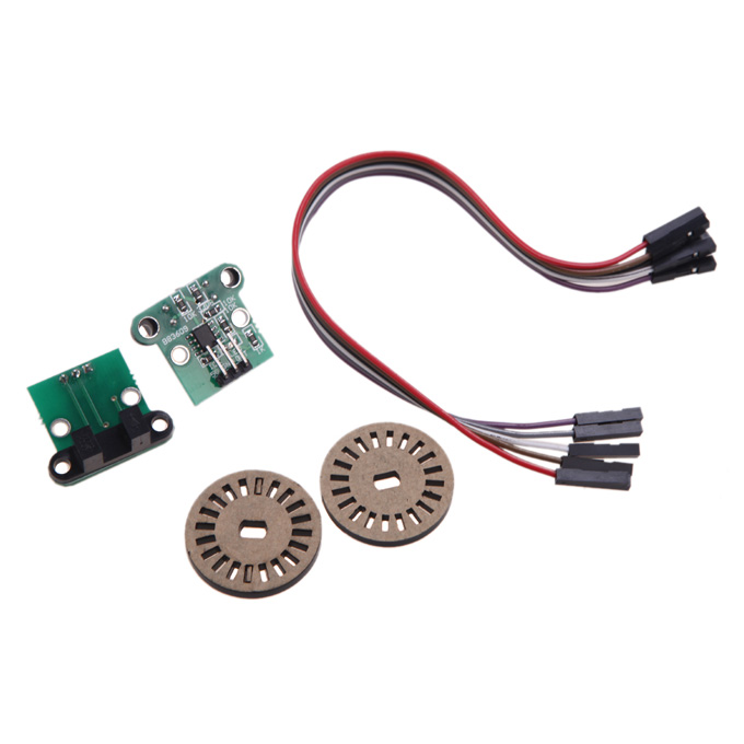 Speed Measuring Module Encoding Disk Set for Smart Car Chassis