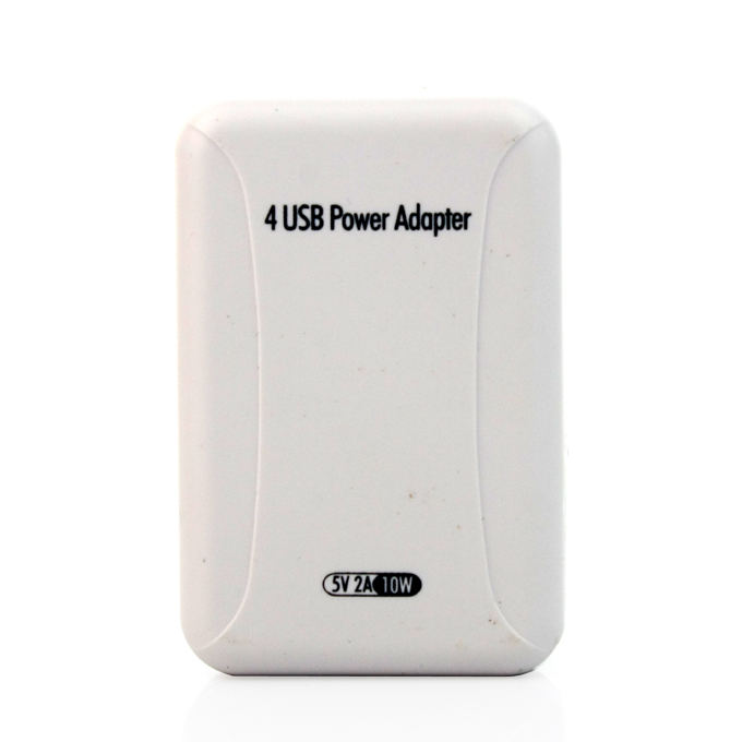 Portable Travel 4 USB ports Power Adapter Plug Charger