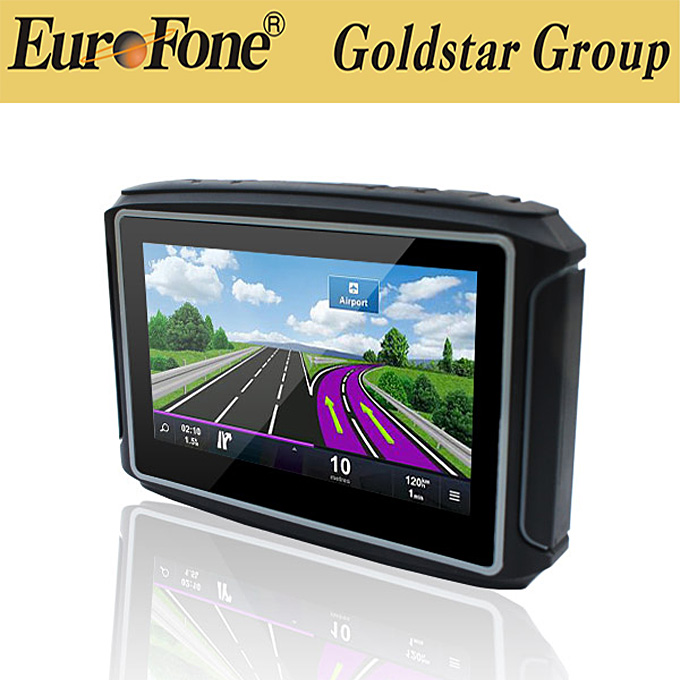 4.3" Touchscreen Waterproof Motorcycle GPS Navigation