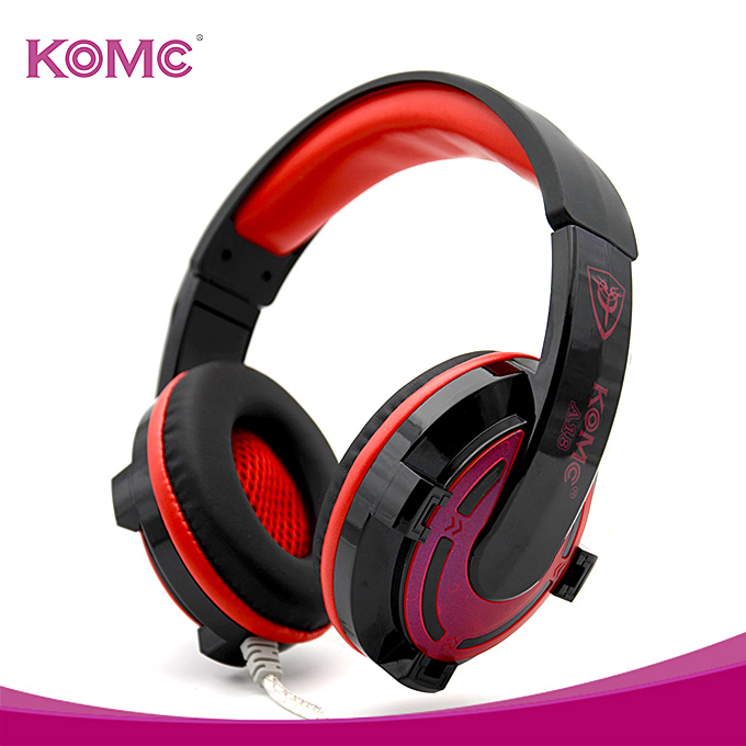 KOMC G30 USB Gaming Headphone Headset with Rotable Mic
