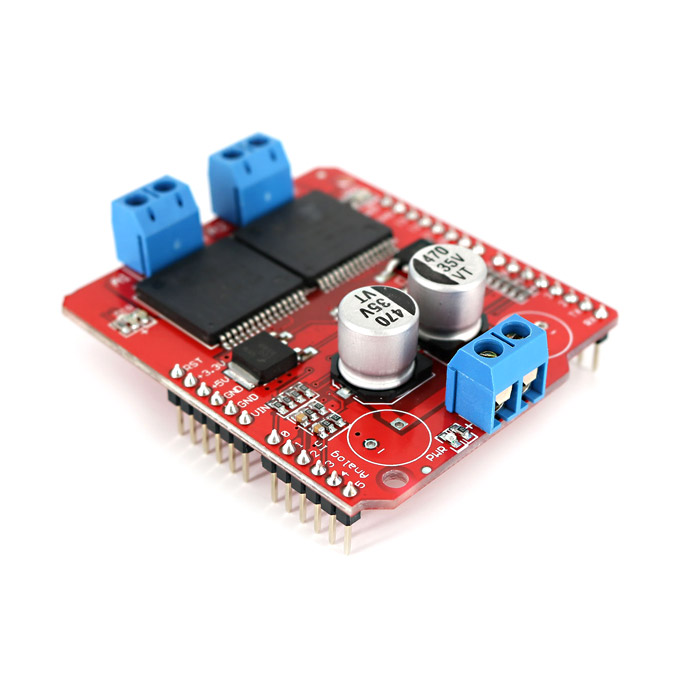 30A High Current Dual Motor Driver Shield Module Full-bridge Driver