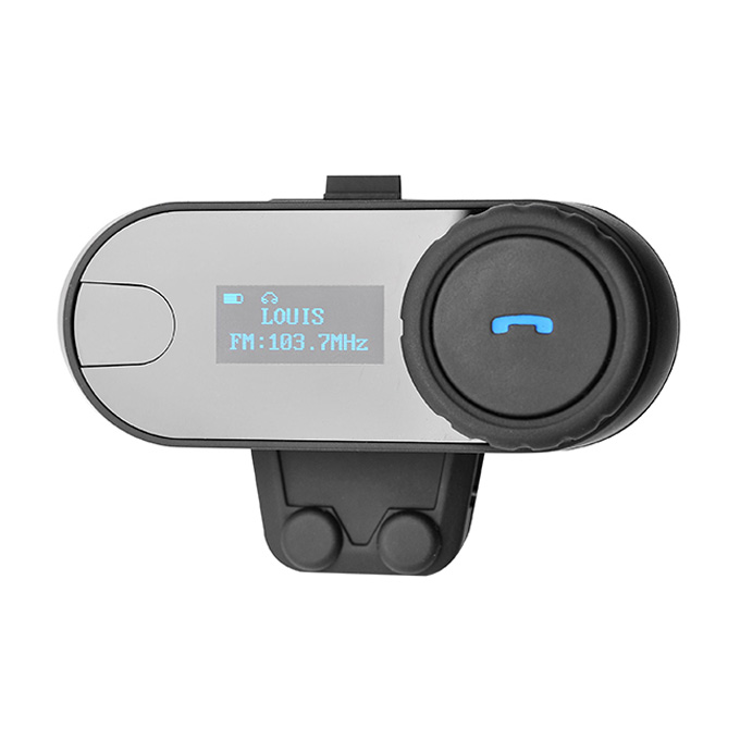 Wireless BT Motorcycle Motorbike Helmet Intercom Headset Interphone