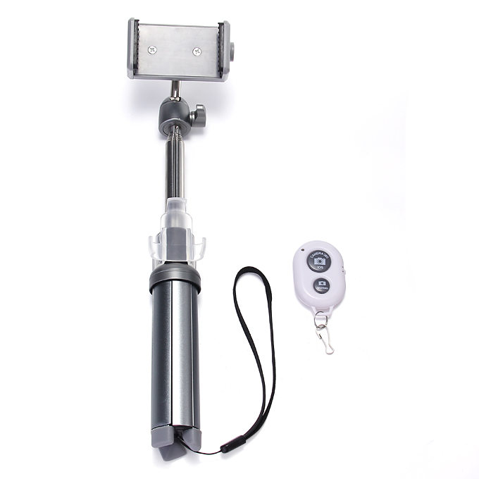 Mobile Phone Bluetooth Selfie Stick Self Timer Monopod Self-Pole