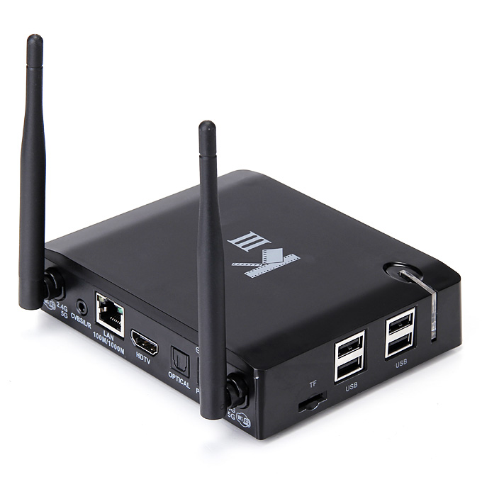 KIII Amlogic S905 TV BOX 2G/16G AC WIFI Gigabit LAN KODI Bluetooth 4.0