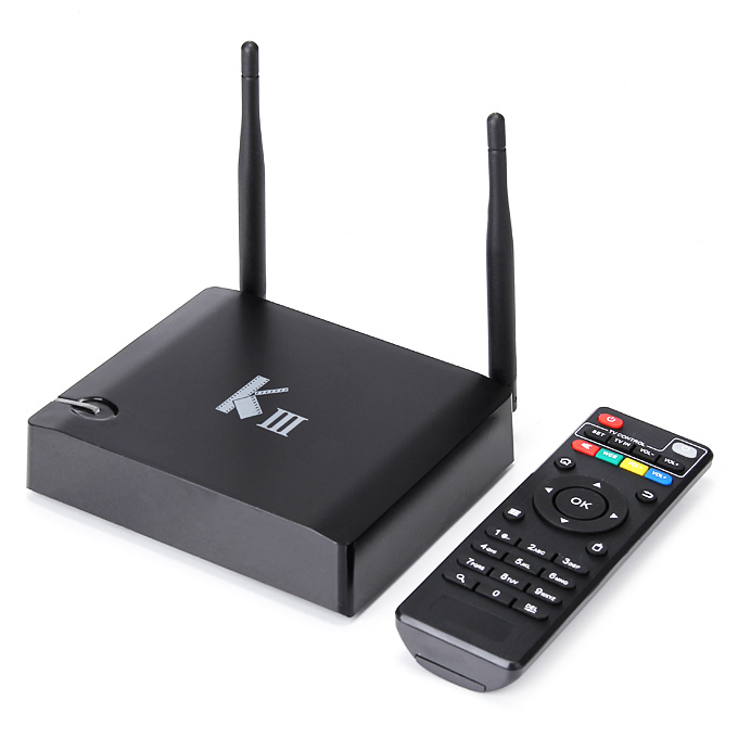 KIII Amlogic S905 TV BOX 2G/16G AC WIFI Gigabit LAN KODI Bluetooth 4.0