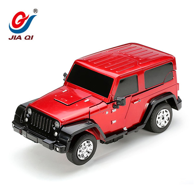 JIA QI T665 2.4G RC Stunt Robot Remote Control Deformation Robot