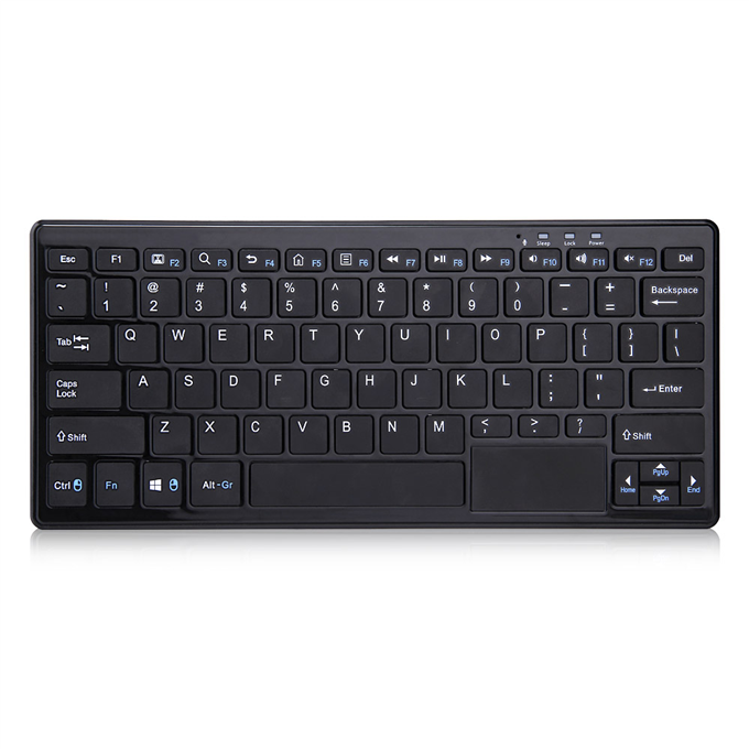 K3 Wintel Keyboard Windows 10 MINI PC with 76 Keys & Touch Pannel