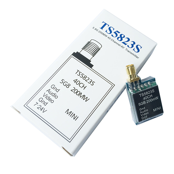 Skyzone Upgrade TS5823S 40CH 5.8G 200MW AV Transmitter