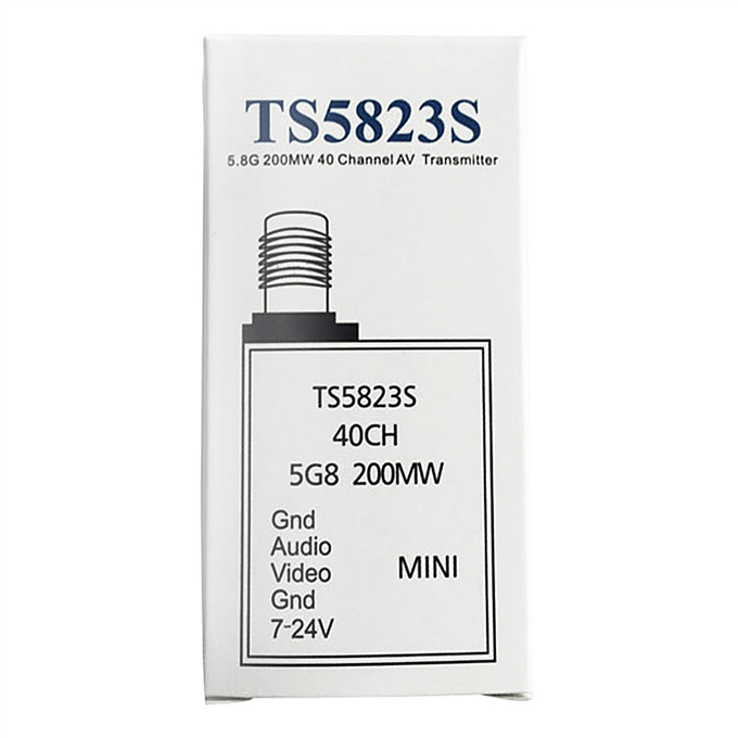 Skyzone Upgrade TS5823S 40CH 5.8G 200MW AV Transmitter