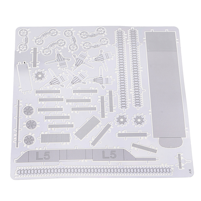 DIY M4 Medium Tank 3D Puzzle Educational 3D Model