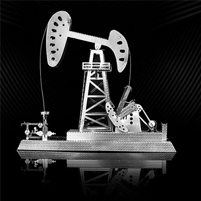 DIY Oil Rigs 3D Puzzle Educational 3D Model