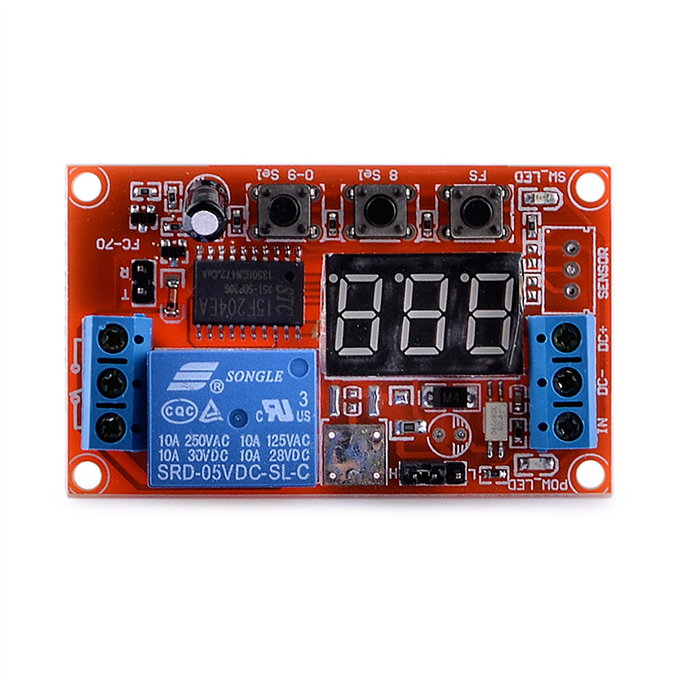 Produino 5V Digital Mobilize/Cycle Time Delay Relay Module