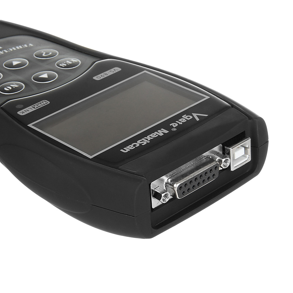 Vgate VS-890 Maxiscan OBD-II + EOBD Code Reader Scanner - Black