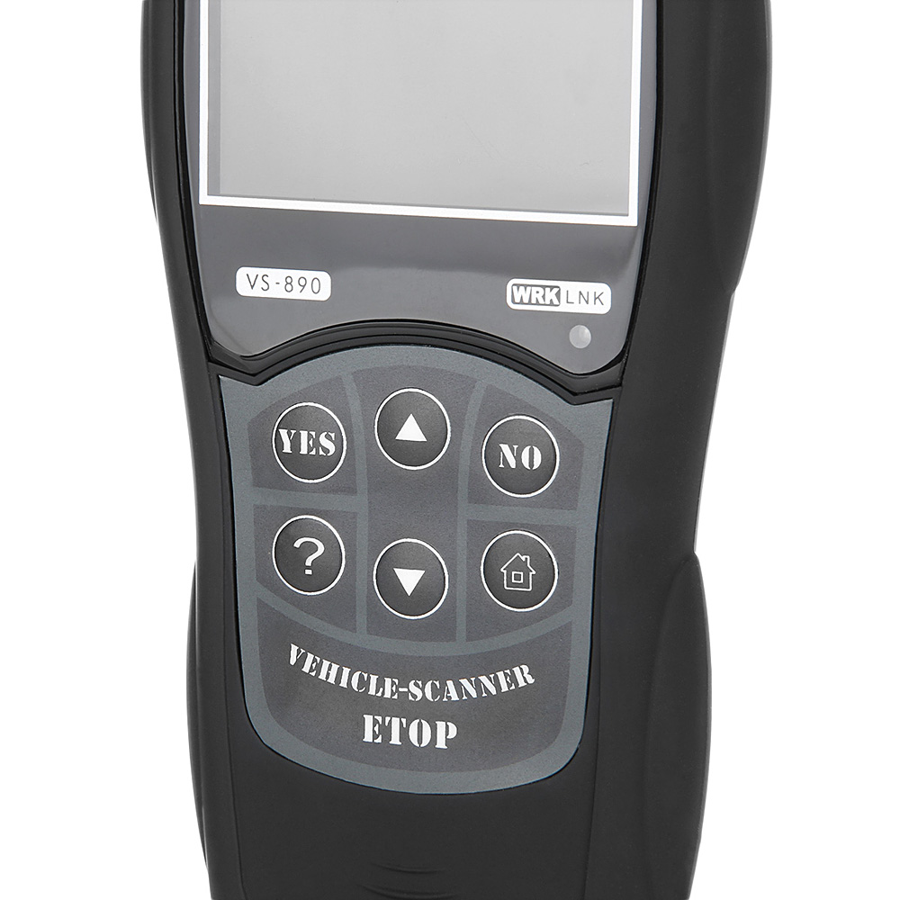 Vgate VS-890 Maxiscan OBD-II + EOBD Code Reader Scanner - Black