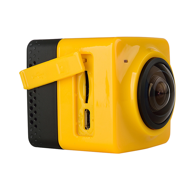 Cube 360 WiFi 360 Degree Wide Angle Action Camera