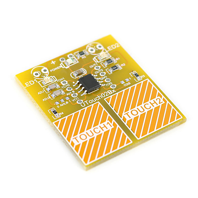 2-Channel Digital Capacitive Touch Sensor Switch Module