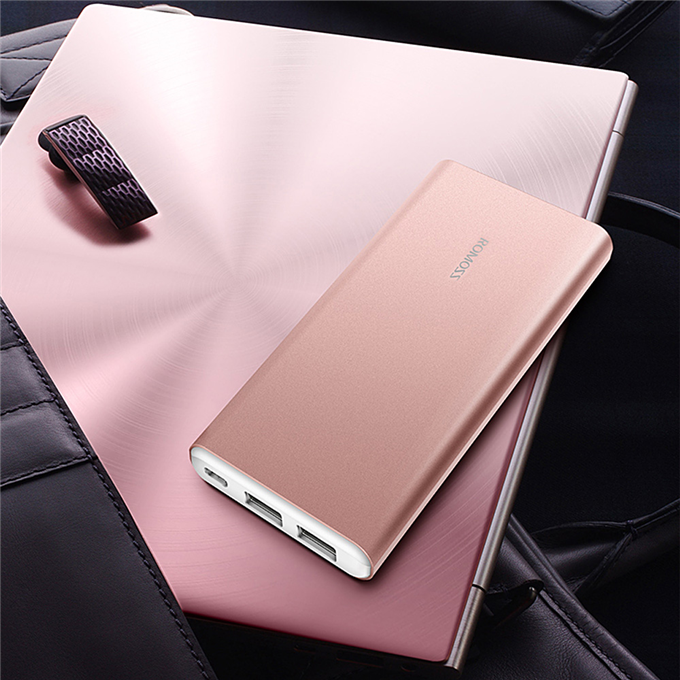 Original ROMOSS GT1 10000mAh Dual USB Li-polymer Power Bank