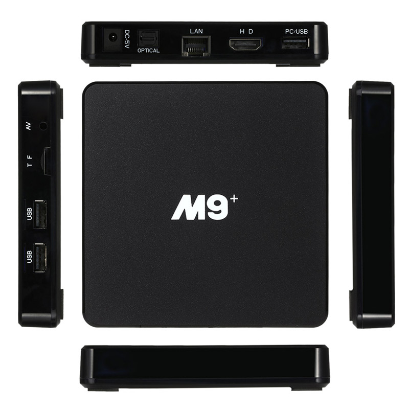M9+ Amlogic S905 4K Android 5.1 1G/8G WIFI LAN TV BOX