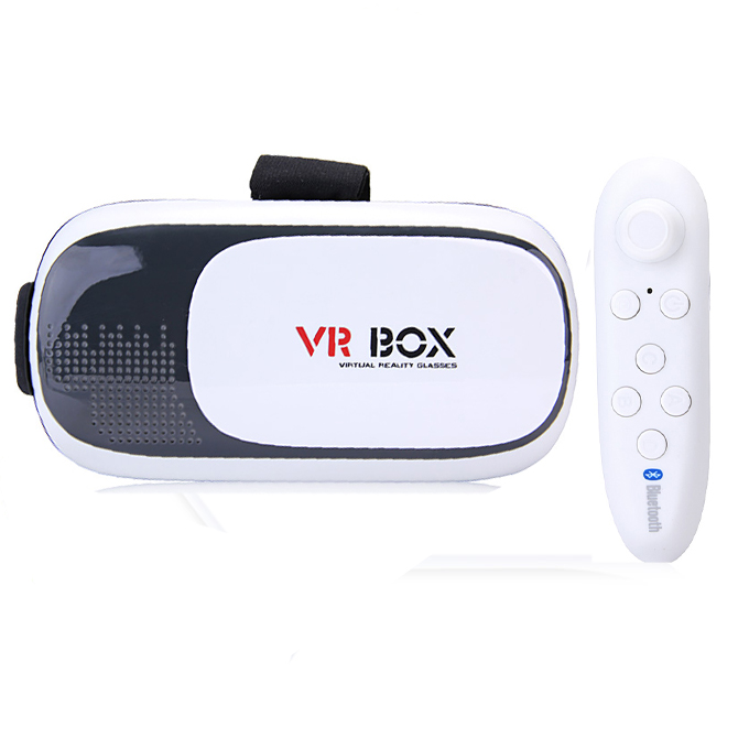 VR BOX 2 Head Mount Virtual Reality VR Headset Bluray Proof 3D