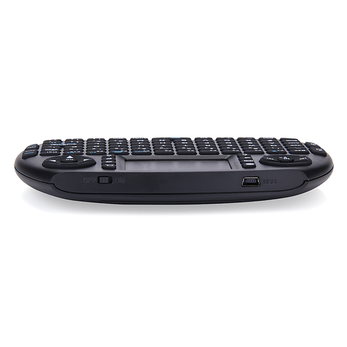 IPazzPort Israel Hebrew Language Mini 2.4GHz Keyboard Air Mouse