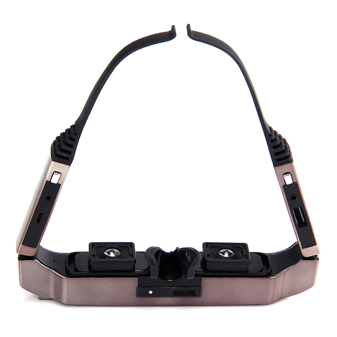 VISION-800 3D Video Glasses 3D Goggles Android 4.4 MTK6582 1G/2G 5MP