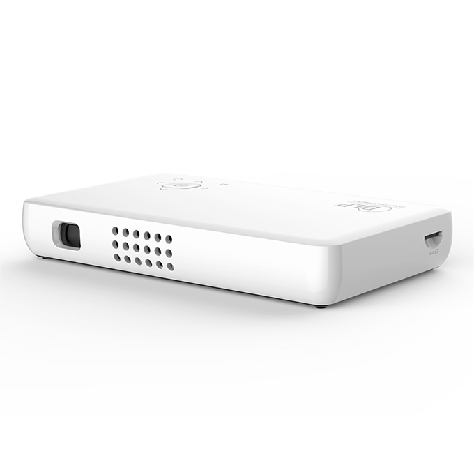 GP1S Portable Handheld Projector 500LM 1080P FHD Mini DLP Projector