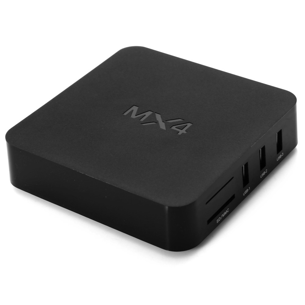 MX4 RK3229 Bluetooth 4K Kodi Preinstalled TV Box Android 4.4 Dolby DTS