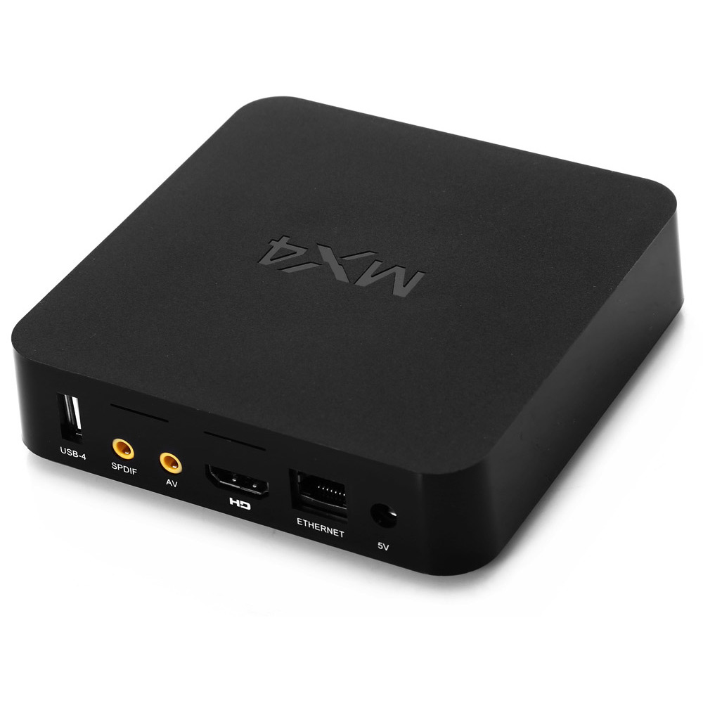MX4 RK3229 Bluetooth 4K Kodi Preinstalled TV Box Android 4.4 Dolby DTS