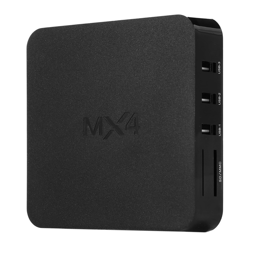 MX4 RK3229 Bluetooth 4K Kodi Preinstalled TV Box Android 4.4 Dolby DTS
