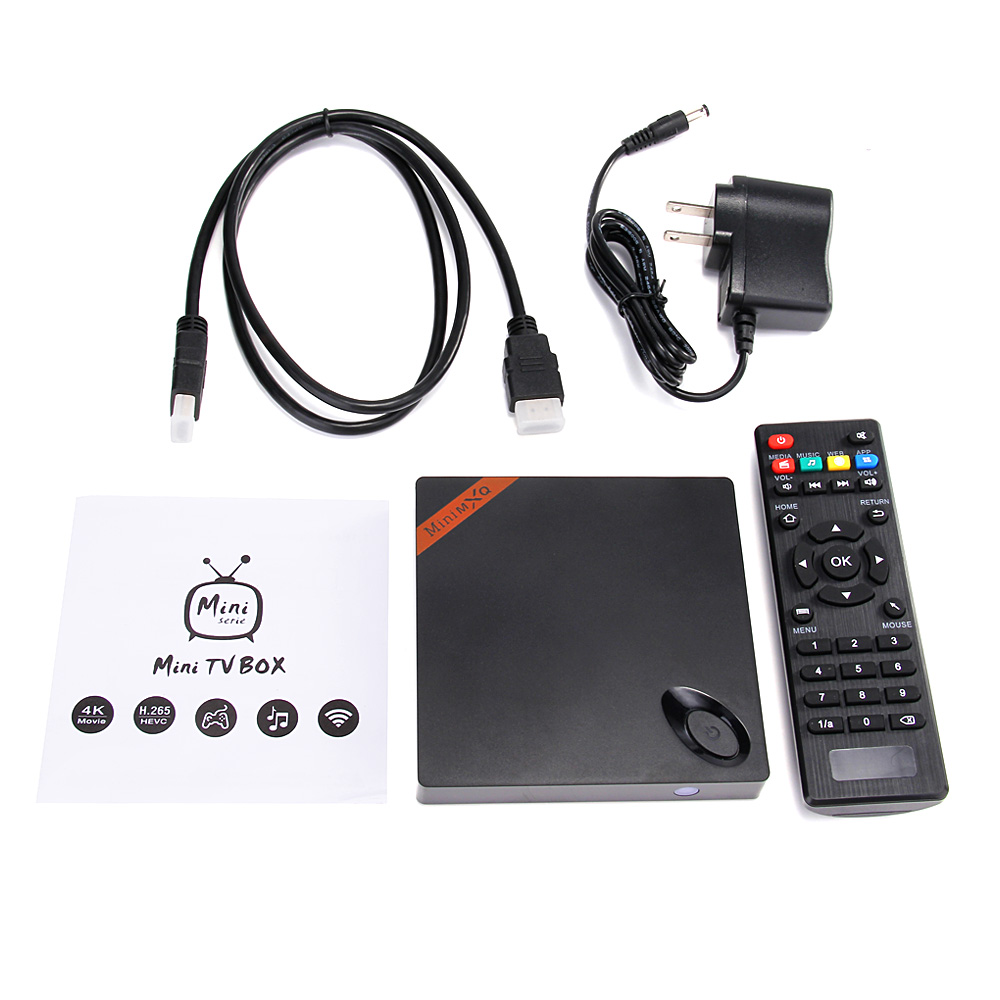 MINI MXQ RK3229 4K KODI Preinstalled 1G/8G 4K TV BOX
