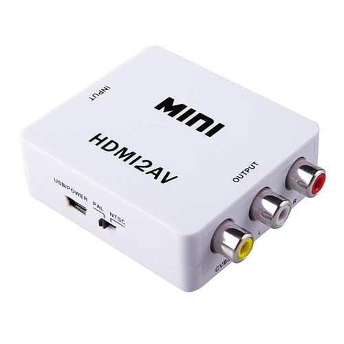 VK-126 Mini HDMI to AV Composite Video Converter
