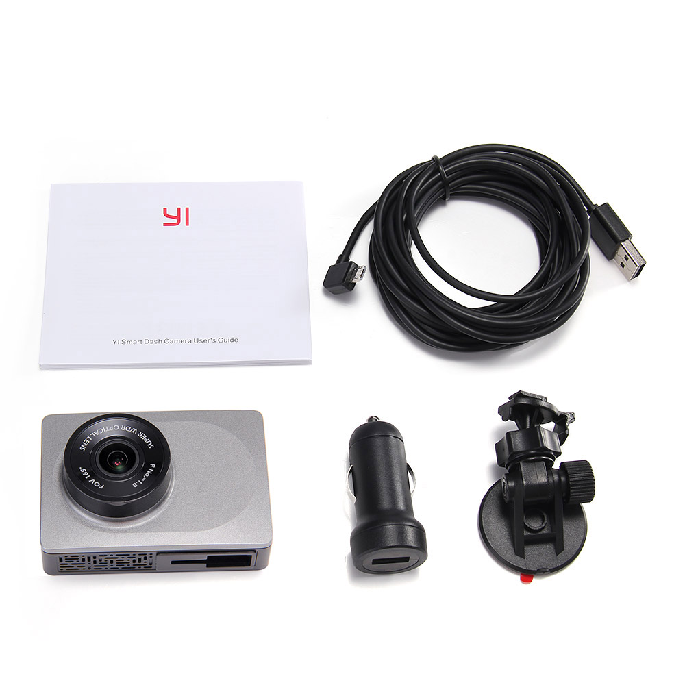 Xiaomi Yi Smart Car DVR 1080P 160 WiFi 240mAh for Android & IOS