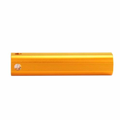 Outdoor LED Flashlight Built-in 2000 mAh Battery - Golden