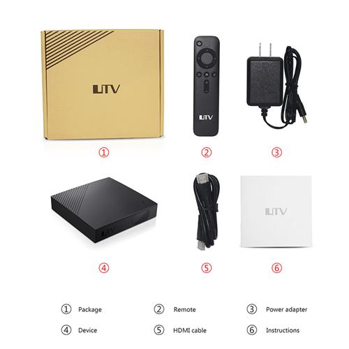 UTV Korean Japanese Live Channels Video on Demand IPTV BOX