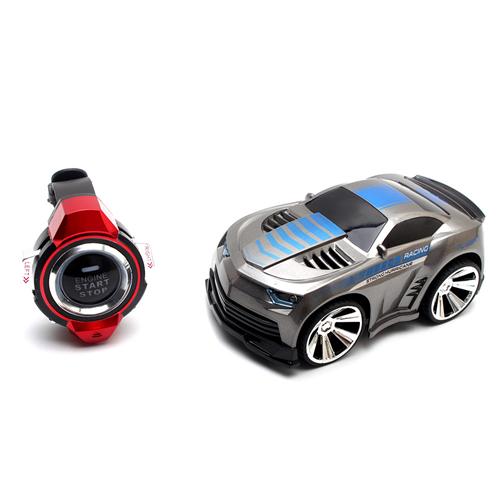 Funny R-101 2.4G Smart Watch Voice Control RC Car - Gray